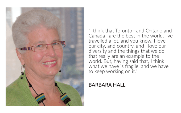 People of Toronto: Barbara Hall | Silver Burtnick & Associates
